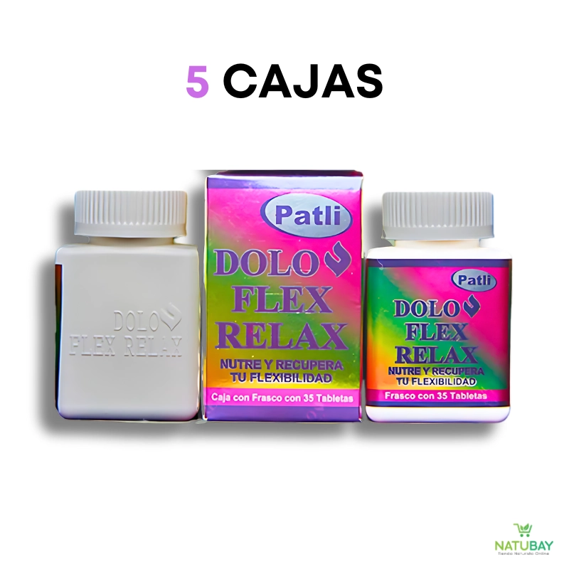 Dolo Flex Relax - 5 Cajas - Natubay Tienda Naturista